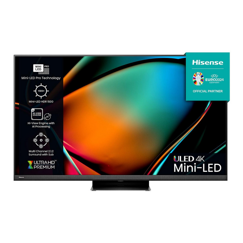 Hisense 75U8KQTUK, 75 inch, Mini-LED, Ultra HD 4K, Smart TV - The ...